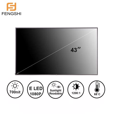 China Factory Oled Backlight Lcd Module Panel Screen Digital Signage