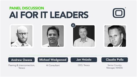 Andrew Owens On Linkedin Ai For It Leaders Panel Discussion