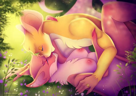 Rule 34 Anthro Big Ears Breasts Chest Tuft Chiropteran Duo Female