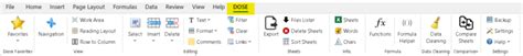 dose for excel wp zbrainsoft