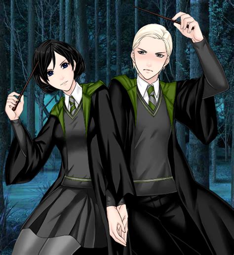 Draco Malfoy And Pansy Parkinson By Uberxmomo On Deviantart