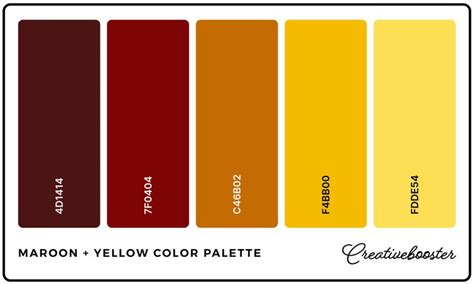 20 Best Maroon Color Palettes Colors That Go With Maroon Color