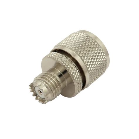 Mini UHF Female To UHF Male Adapter Max Gain Systems Inc