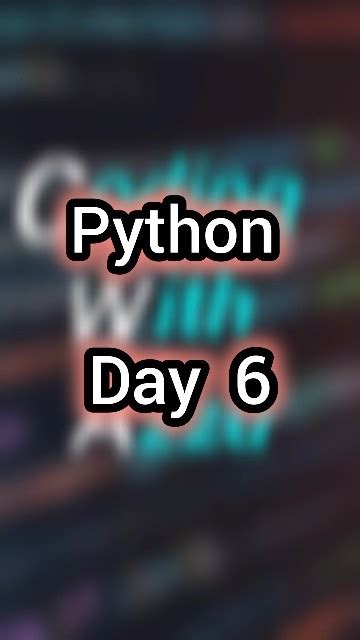 🔥 python day 6 quiz 100 days python challenge test your python