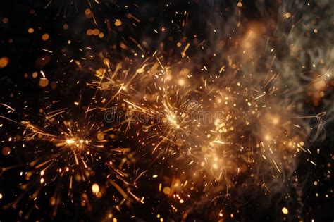 A Close Up View Of A Vibrant Firework Exploding In The Dark Perfect For Celebrating Special