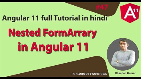 Nested Form Array In Angular 11 Angular 11 Full Tutorial In Hindi
