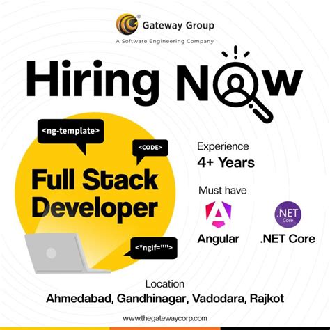 Hiring Fullstackdeveloper Angular Dotnetcore Techjobs Developerlife Divyanshi Chittora