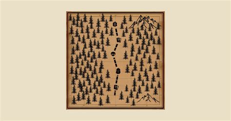 Inscryption Card Map Inscryption Game Indie Board Card T Shirt