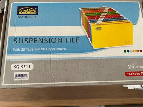 Suspension File Divider Foolscap Size Hobbies Toys Stationery Craft Stationery Babe