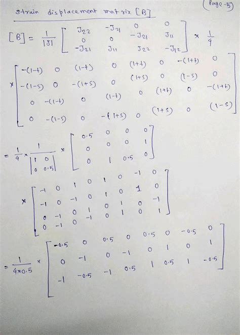 Solved Question 1 2 D Four Node Plane Finite Element Method 40