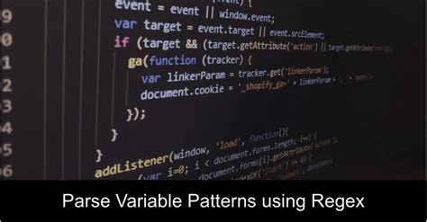 Parse Variable Patterns Using Regex Fusionreactor