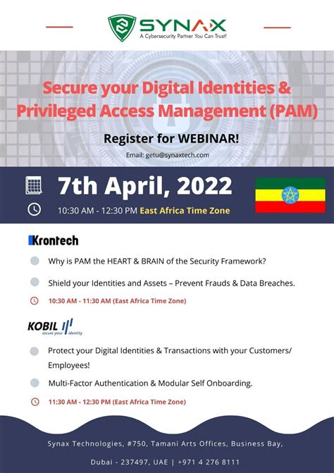 Multi Factor Authentication Webinar In Ethiopia Cybersecurity