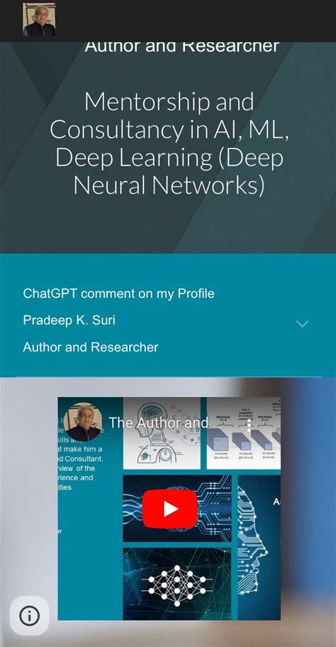 Pradeep Suri On Linkedin Ai Ml Deep Learningdeep Neural Networks Mentor And Training Website