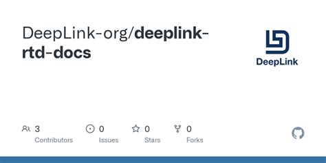 Github Deeplink Orgdeeplink Rtd Docs