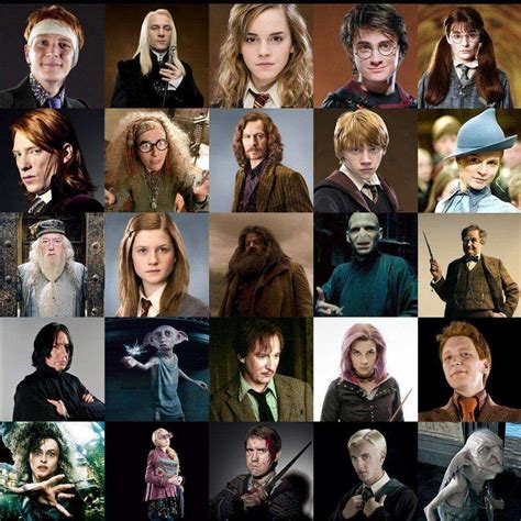 The Greatest Harry Potter Characters Artofit