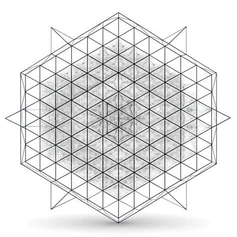 Crisp Geometric Grid Stock Illustration Illustration Of Lines 369168559