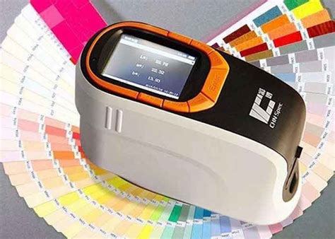 Cs 610 Portable Color Spectrophotometer Connect With Color Matching Software