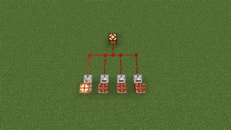 How Can I Make The Lamp Light Only If All 4 Bulbs Are On R Redstone