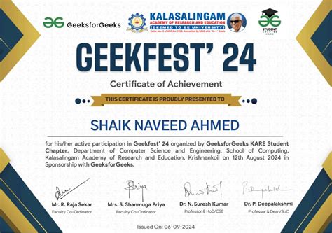 shaik naveed ahmed on linkedin geekfest24 hackathon techinnovation