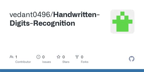 Github Vedant Handwritten Digits Recognition