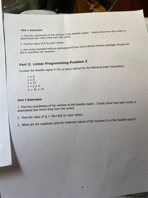 Solved Part 1 Linear Programming Problem 1 A Confectioner
