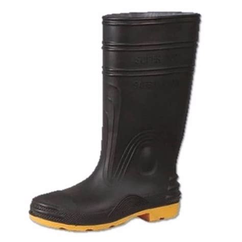 Mens Supertuff St911 High Cut Waterproof Rubber Rain Boots Work Boots