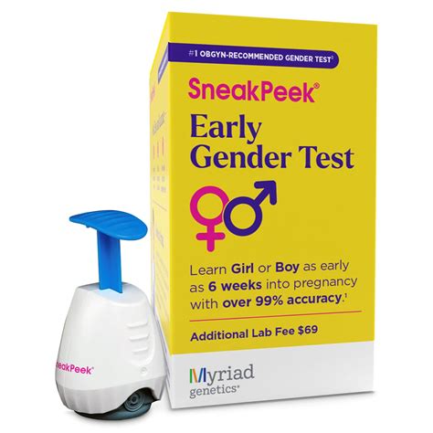 Sneakpeek Early Gender Test