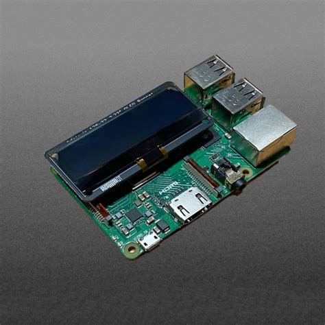 Adafruit 223 Monochrome Oled Bonnet For Raspberry Pi Australia