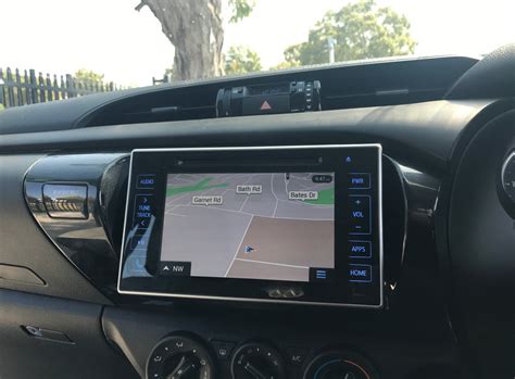 Hilux Integrated Gps Navigation System Creative Installations