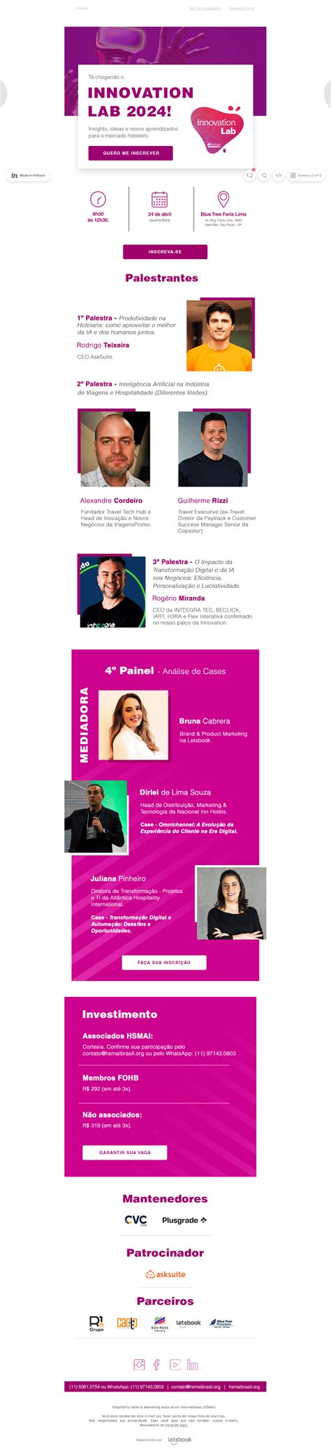 Innovation Lab Hsmai Brasil