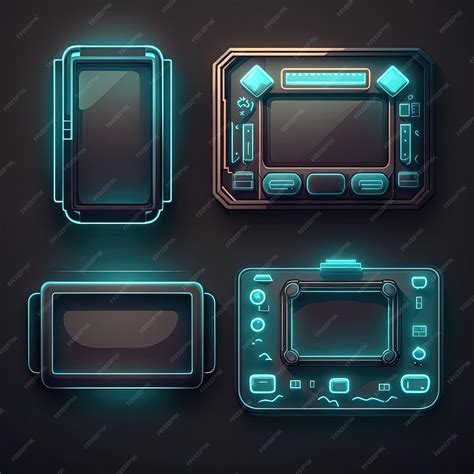 Premium Photo Texture Rectangle Frame Game Ai Generated