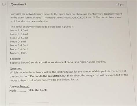 Consider The Network Figure Below If The Figure Does Chegg