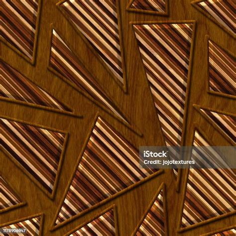 나무 배경에 삼각형 패턴을 조각 원활한 질감 패치 워크 패턴 3d 그림 0명에 대한 스톡 사진 및 기타 이미지 0명 갈색 거친 Istock
