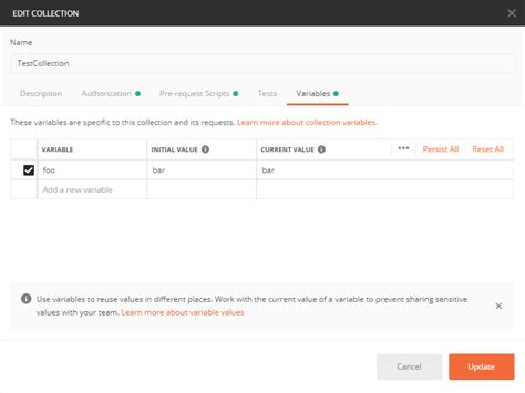 Collection Variables Not Resolving In Collections Get New Access