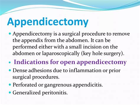 Appendicitis Pptx