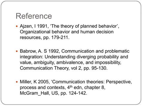 Persuasion Theory Of Problematic Integration Pptx Science