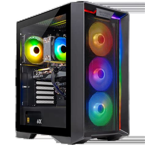 Skytech Shadow Gaming Desktop PC Intel I5 12400F NVIDIA RTX 51 OFF
