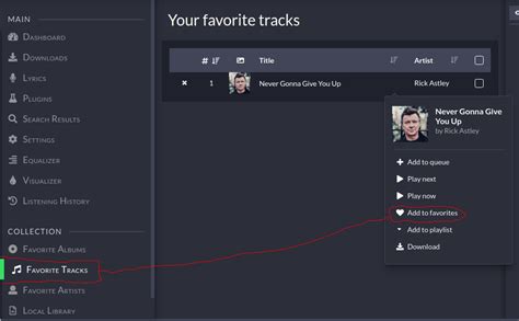 Uiux Bug Add Track To Favorites In Favorite Tracks · Issue 1421 · Nukeopnuclear · Github