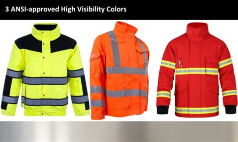 What Colors Are Considered High Visibility 3 ANSI Approved Colors