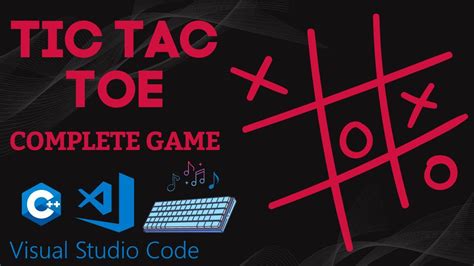 Asmr Programming Tic Tac Toe Game Complete Game With Source Code