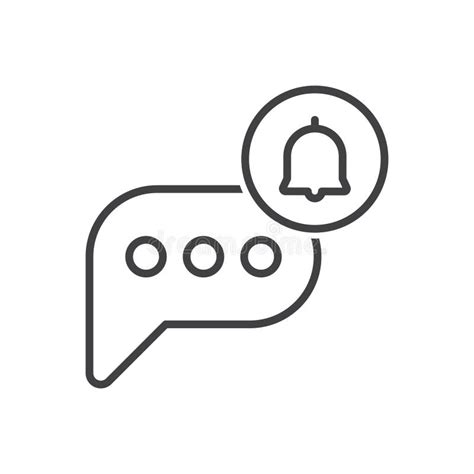 Message Notification Icon Stock Illustration Illustration Of Internet 379189030