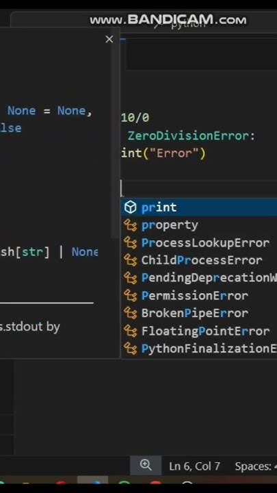 try except block in python complete python course 61 viral shorts
