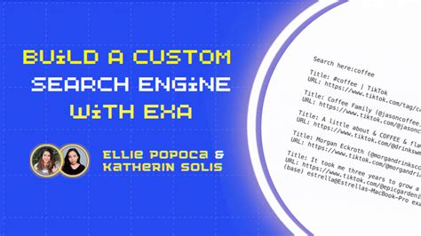 codédex build a custom search engine with exa