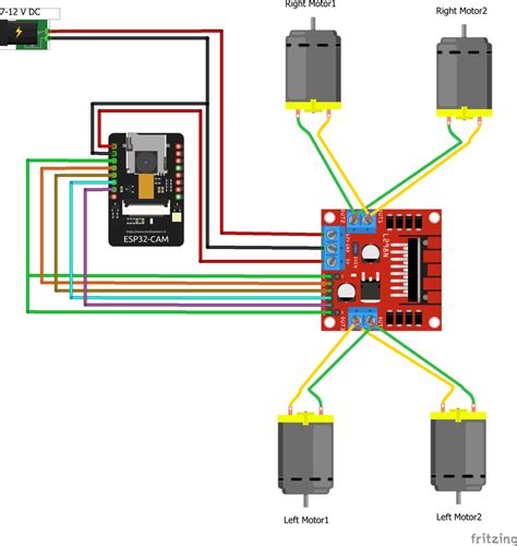 Esp32 Cam Surveillance Robot 3 Steps Instructables