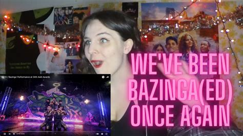 Sb19 Bazinga Performance At 34th Awit Awards Reaction Youtube