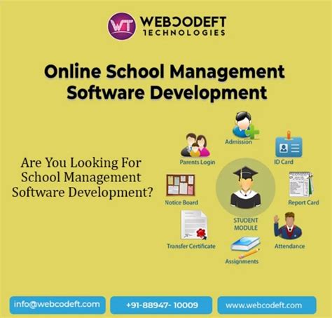 Best School Management Software 2024 Webcodeft