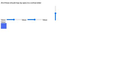 Vertical Input Type Range Codesandbox