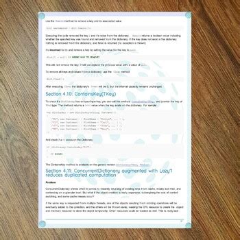 Dot NET Framework Curriculum For Computer Science And Programming