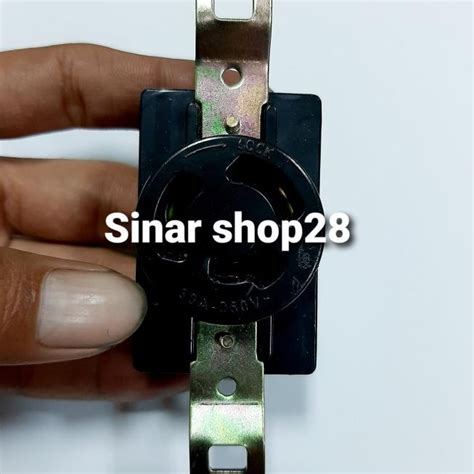 3 Holes Genset Socket Ac Terminal 250v 30a Shopee Philippines