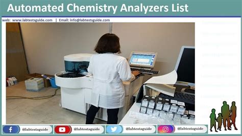 List Of Fully Automated Chemistry Analyzers Lab Tests Guide